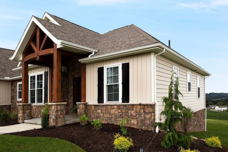 Polymer Siding Installed By KC Siding & Window Company